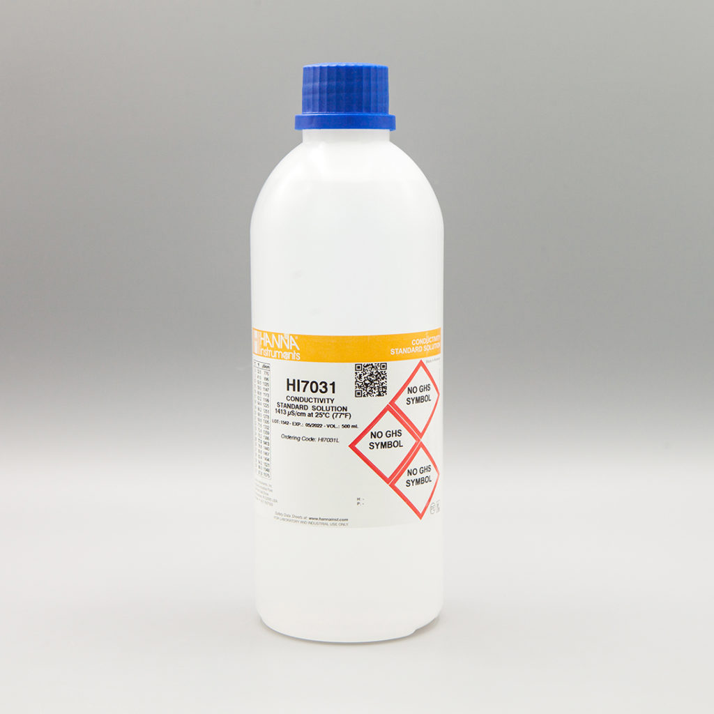 1413 µS/cm Conductivity Standard (500mL Bottle) – sea-hill.co.th