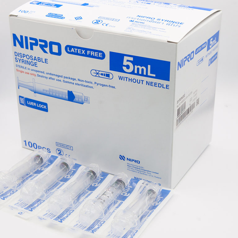 Nipro Hypodermic needle 18G x 1/2″ 1 Box (100 pcs) – sea-hill.co.th