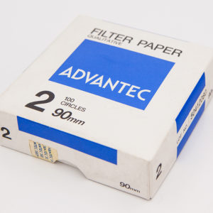 ADVANTEC filter paper No.2, 90 mm. – sea-hill.co.th