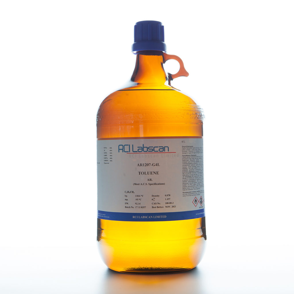 RCI LABSCAN TOLUENE,AR #4L. – sea-hill.co.th